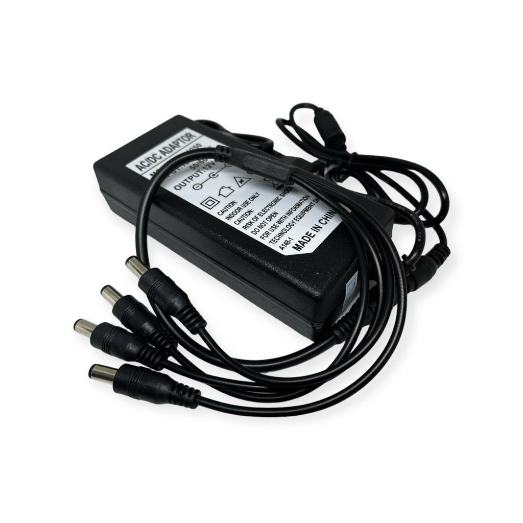 Fuente para CCTV 12V 5A con Pulpo 4 Vías